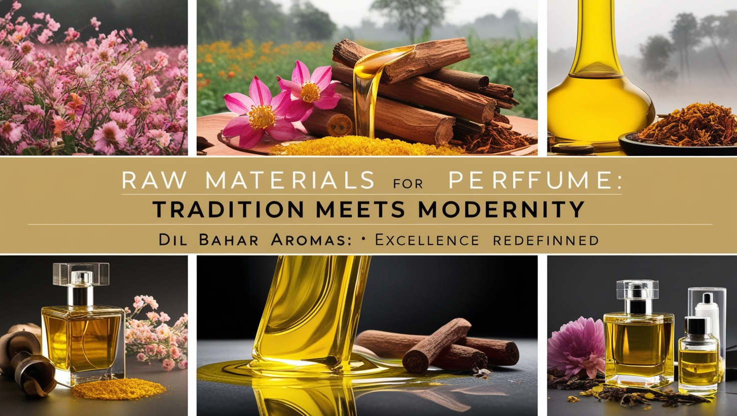 Raw Materials for Perfume: Building Iconic Fragrances